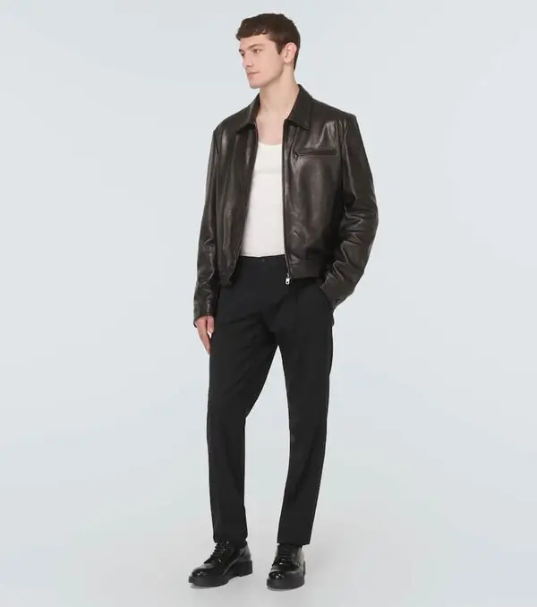 Dolce & Gabbana Leather Jacket