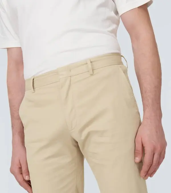 Zegna Cotton-blend Chinos - Beige