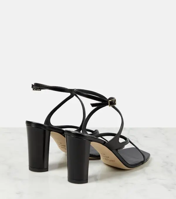 JIMMY CHOO Azie 85 Leather Sandals