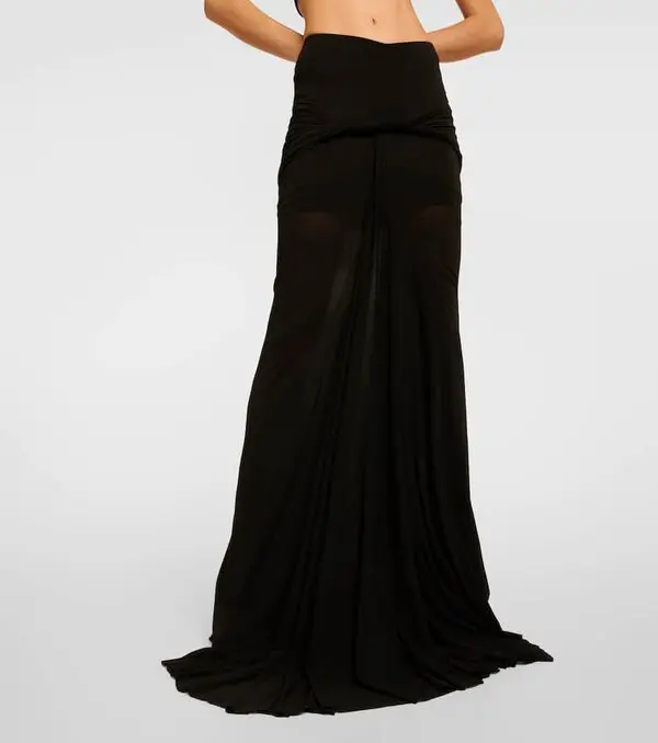 Rick Owens High-rise Maxi Skirt