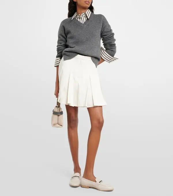 Brunello Cucinelli Leather Loafers