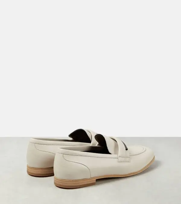 Brunello Cucinelli Leather Loafers