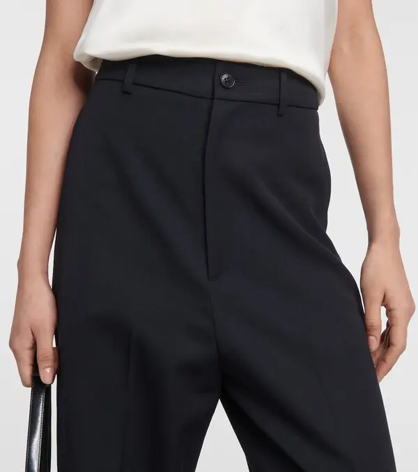 NILI LOTAN Johan Wide-leg Pants - Blue