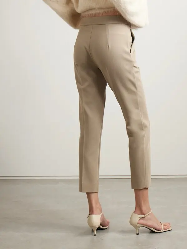 Max Mara Pegno Cady Slim-leg Trousers