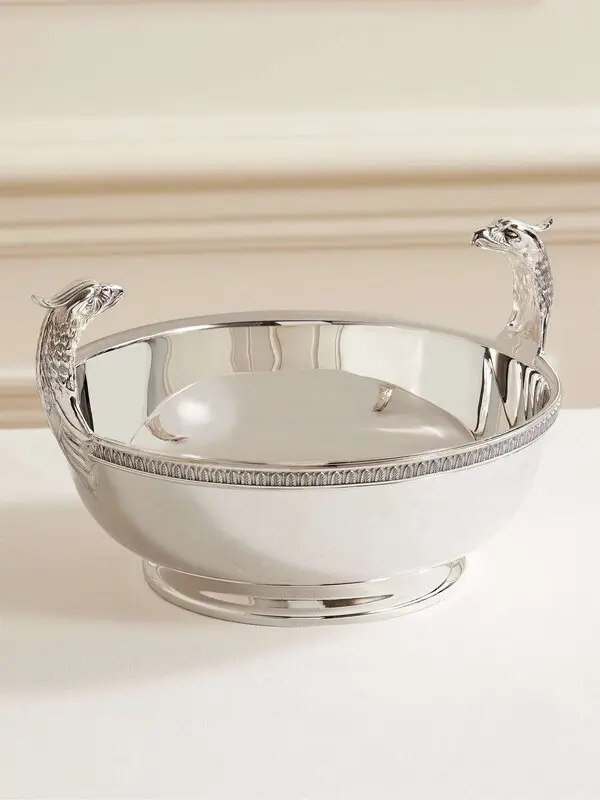 Christofle Malmaison -plated Bowl