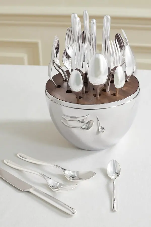 Christofle Mood 24-piece -plated Cutlery Set - Silver