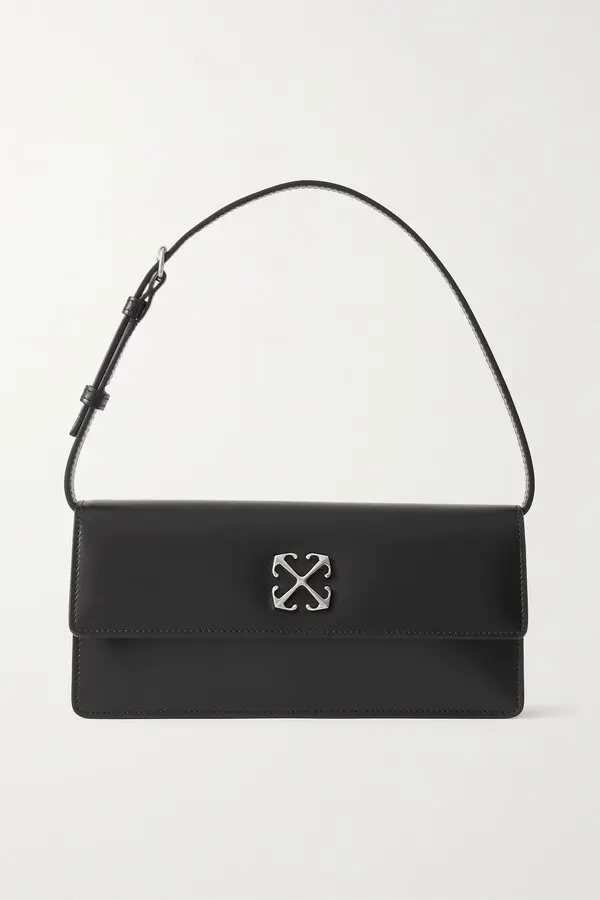 Off-White Jitney 1.0 Leather Shoulder Bag