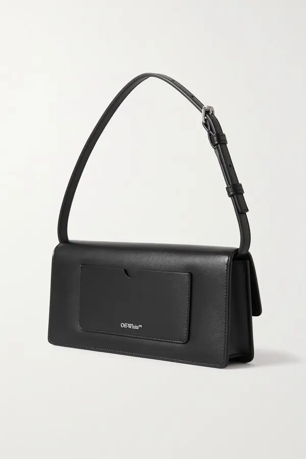 Off-White Jitney 1.0 Leather Shoulder Bag