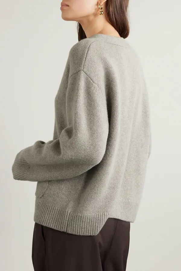 Arch4 Net Sustain Janelle Organic Cashmere Cardigan - Neutrals