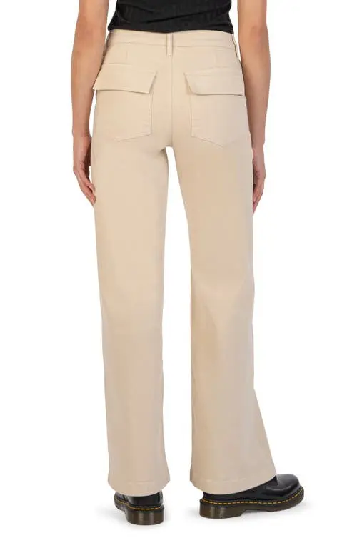 Kut From The Kloth Meg Utility Pocket High Waist Wide Leg Pants