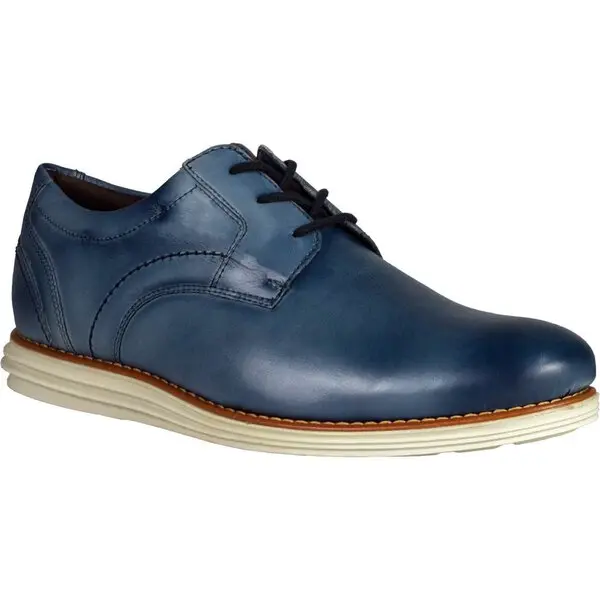 Sandro Moscoloni Franca Plain Toe Derby In Blue - 45% Off  display picture 1