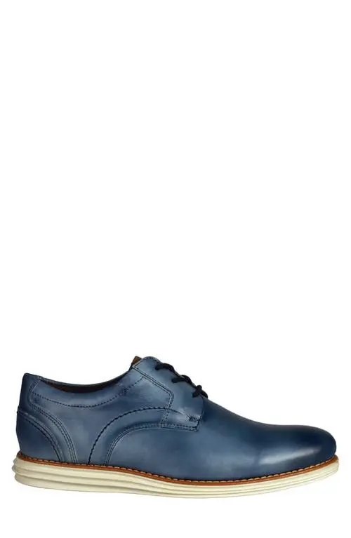 Sandro Moscoloni Franca Plain Toe Derby In Blue - 45% Off 
