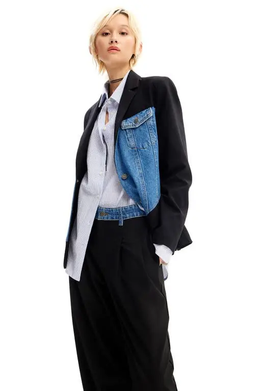 Desigual Hybrid Tailored Trousers