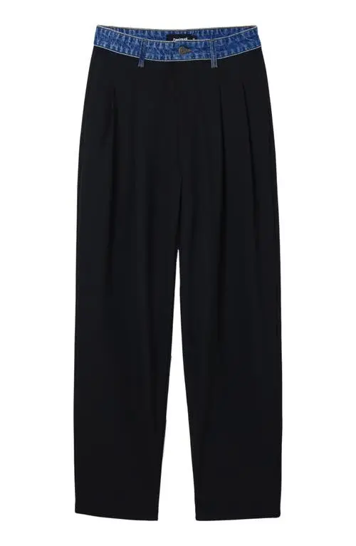 Desigual Hybrid Tailored Trousers