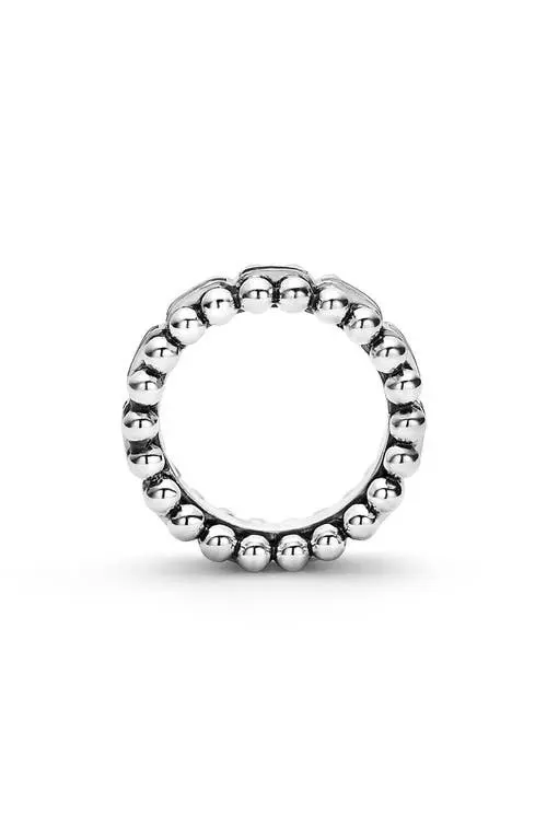 Lagos Caviar Spark Pavé Diamond Band Ring