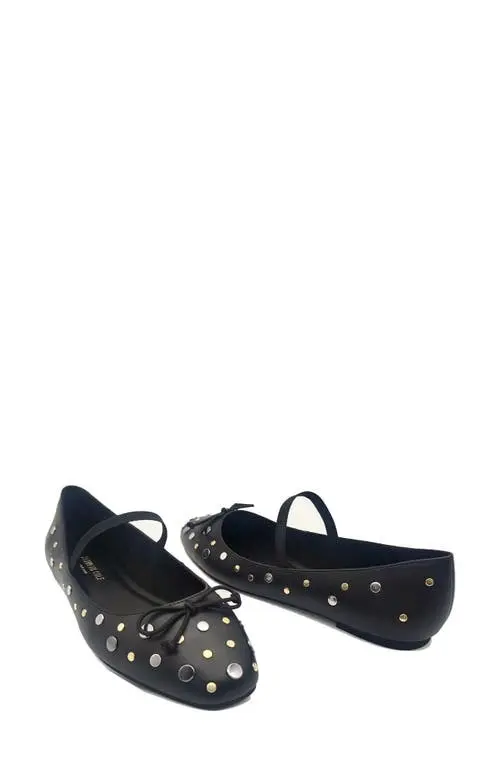 KENNETH COLE Myra Studded Mary Jane Flat - Black