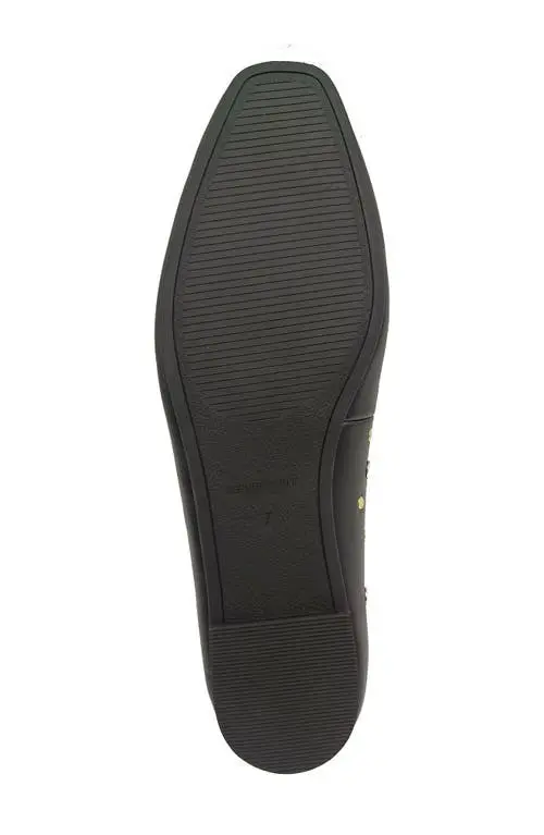 KENNETH COLE Myra Studded Mary Jane Flat - Black