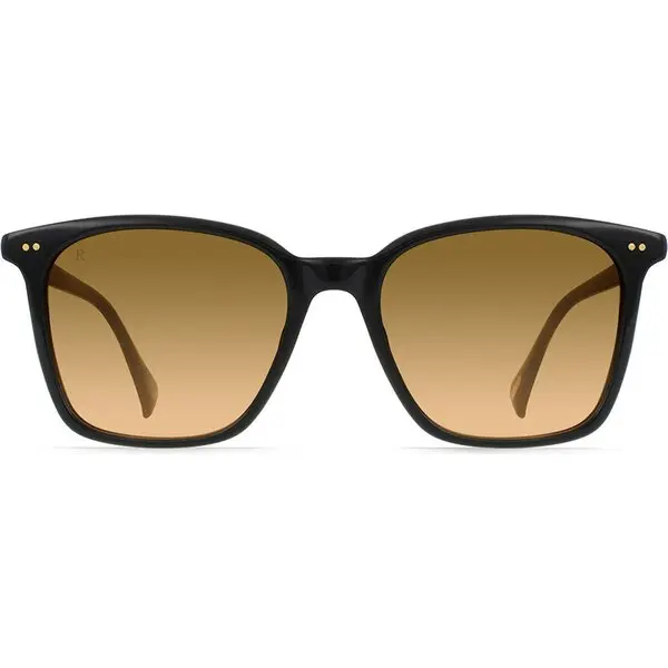 Raen Darine Oversized Polarized Square Sunglasses - Recycled Black/reposado Grad