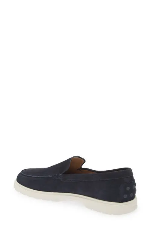 TOD'S Suede Loafer - Blue