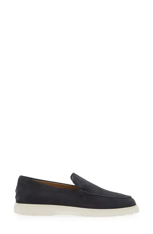 TOD'S Suede Loafer - Blue