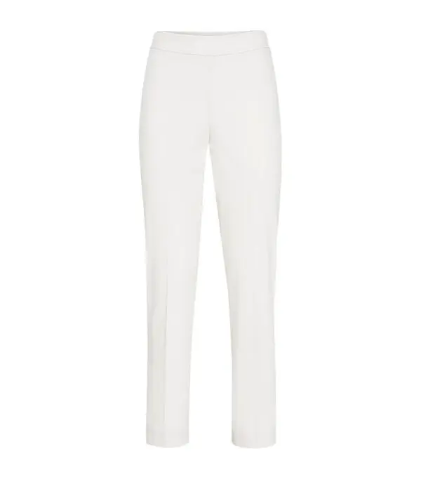 Brunello Cucinelli Stretch-cotton Twill Tailored Trousers