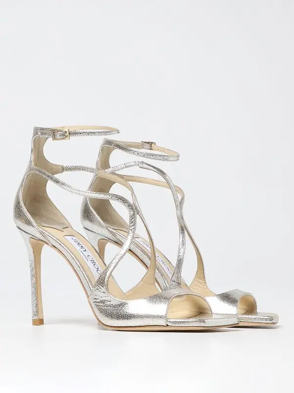 JIMMY CHOO Heeled Sandal - Champagne