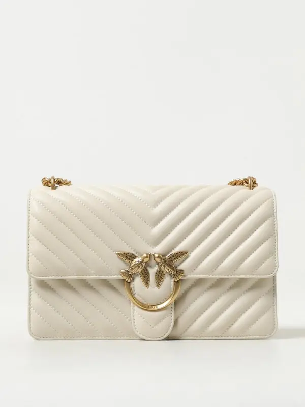 Pinko Crossbody Bag - White