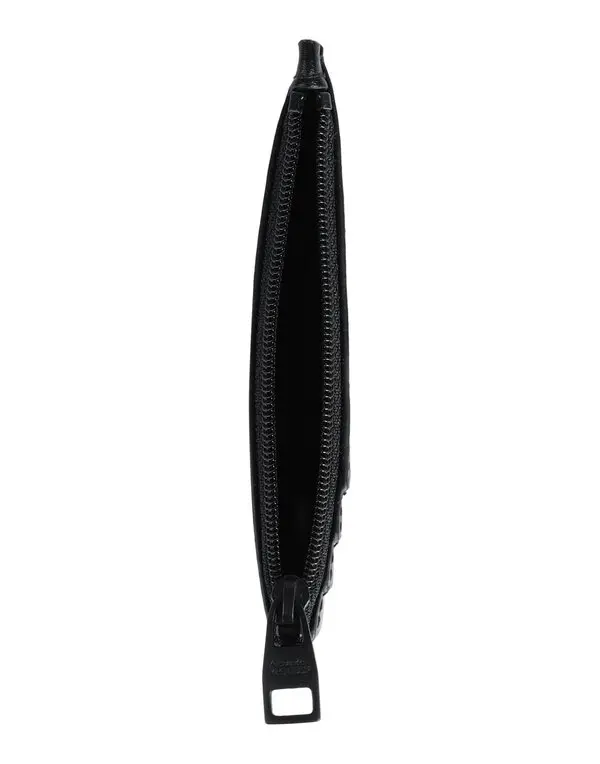 Alexander McQueen Card Holder With External Pocket
