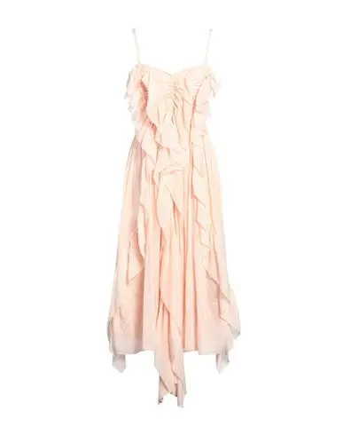 Chloé Midi Light Ramie Dress