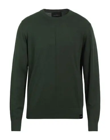 John Richmond Knit Crewneck Sweater - Dark Green