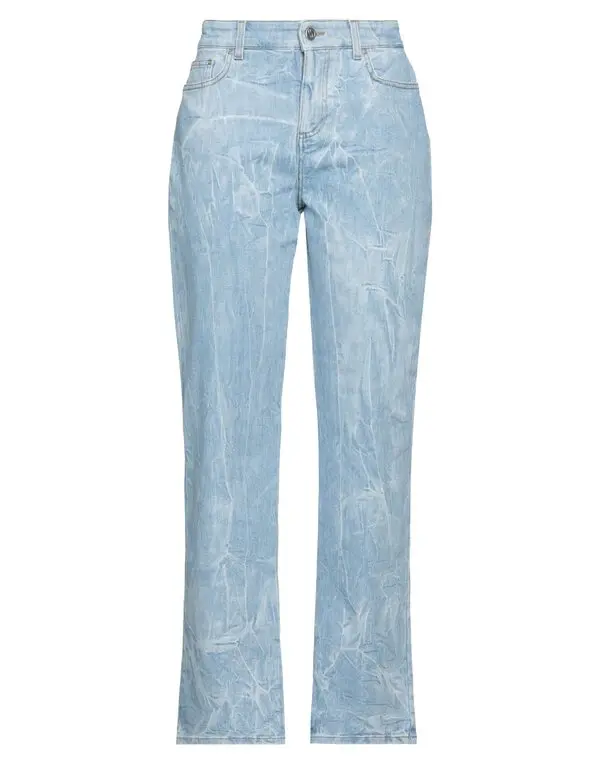 Stella McCartney High Waisted Straight Leg Jeans