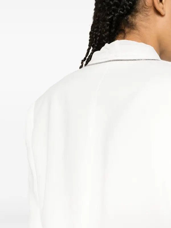 Brunello Cucinelli Layered Single-breasted Blazer