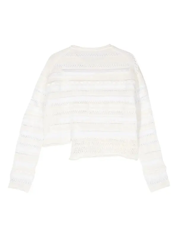 Y’s Asymmetric Hem Knitted Cardigan