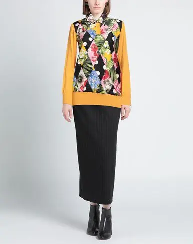 Dolce & Gabbana Knitted Floral-print Sweater