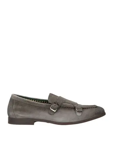 DOUCAL'S Leather Loafers - Grey