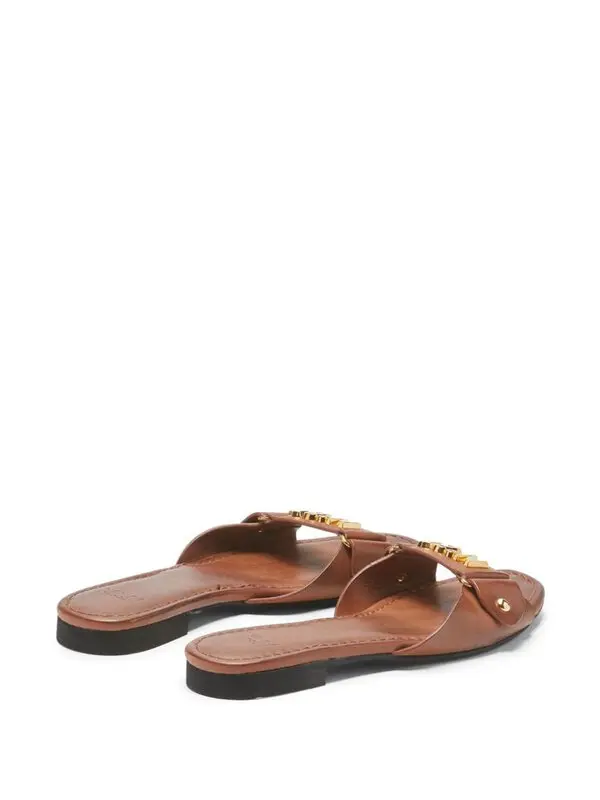 N°21 Logo Leather Sandals