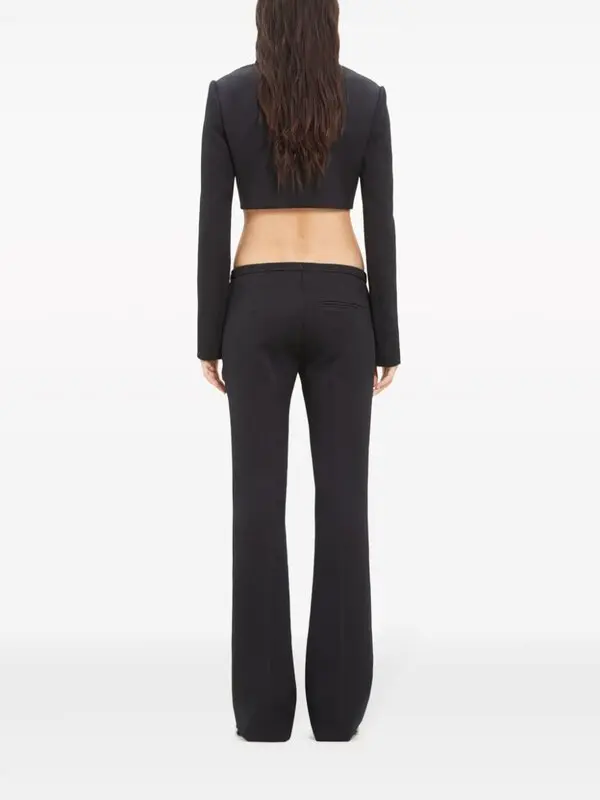 COURREGES Low-rise Flared Trousers