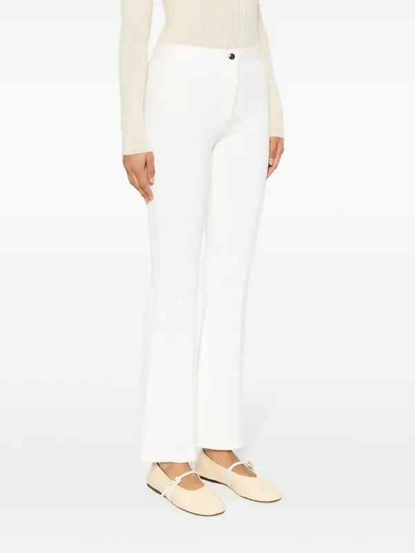 Theory Pleat-detail Flared Trousers
