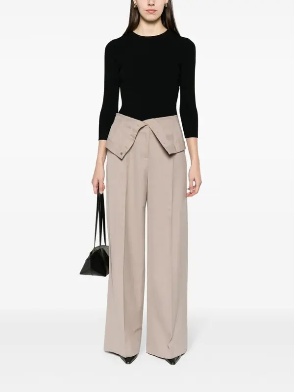 Tibi Giselle Ribbed-knit Jumper