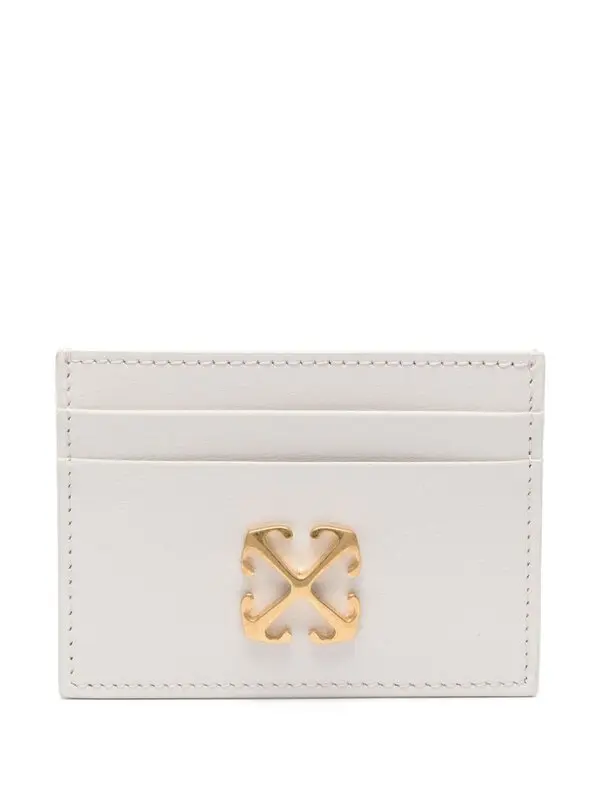 Off-White Jitney Simple Leather Cardholder
