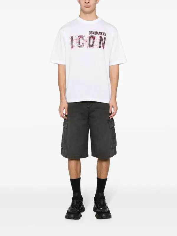 Dsquared2 Be Icon Cotton T-shirt