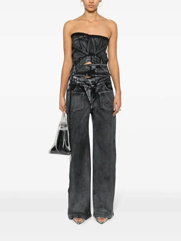 Ottolinger High-waist Wide-leg Trousers
