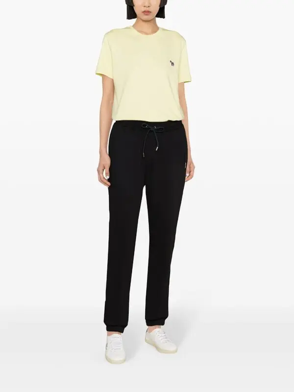 Paul Smith Zebra-patch Cotton T-shirt - Yellow