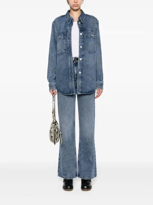 Isabel Marant Belvira High-rise Bootcut Jeans