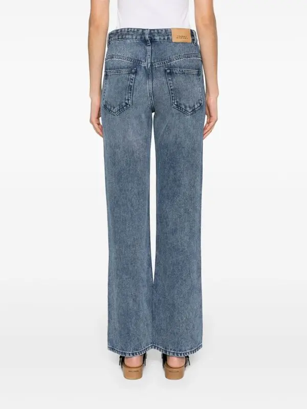 Isabel Marant Belvira High-rise Bootcut Jeans