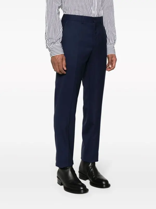 Ralph Lauren Purple Label Tapered Wool Chino Trousers