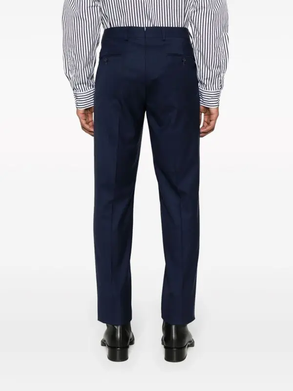 Ralph Lauren Purple Label Tapered Wool Chino Trousers