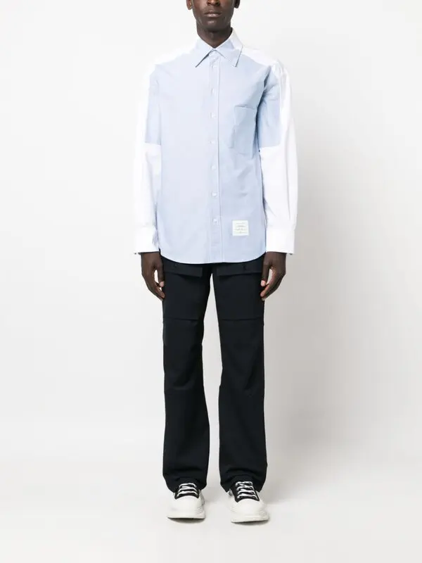 Thom Browne Panelled Cotton Shirt