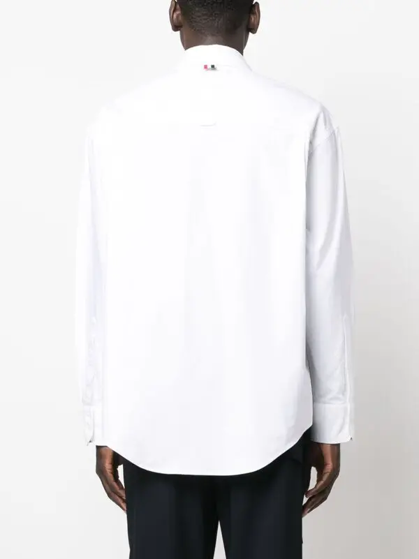 Thom Browne Panelled Cotton Shirt