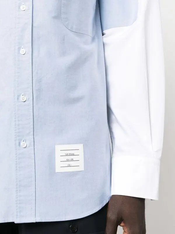 Thom Browne Panelled Cotton Shirt